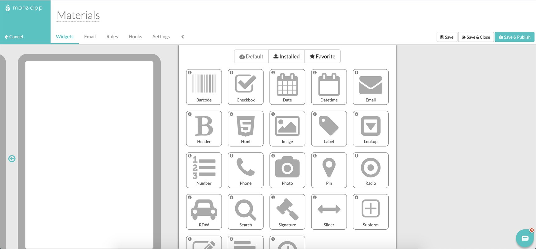 How to add a Subform to your Form | MoreApp
