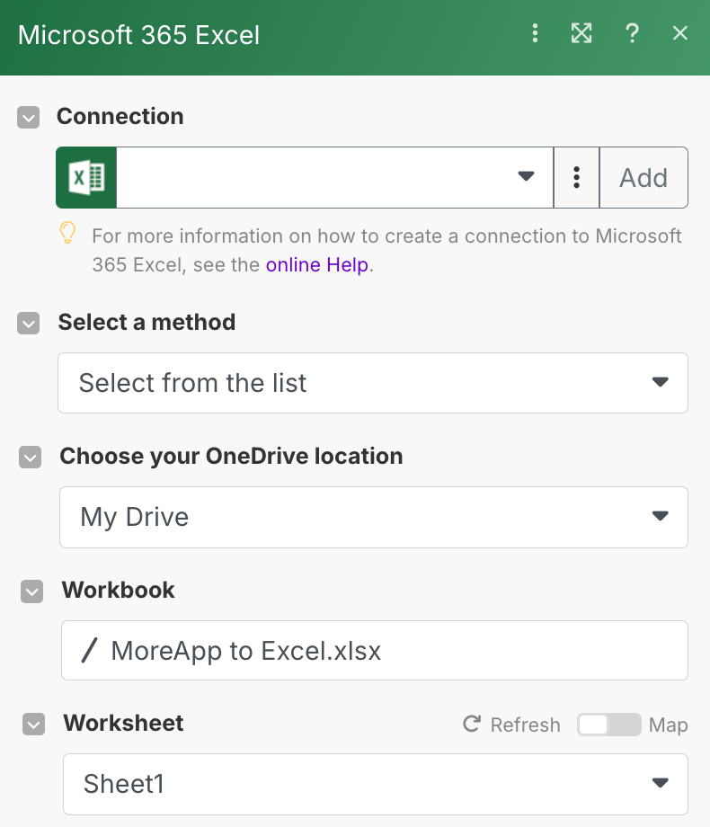 How To Export Data To Excel Using Make Moreapp